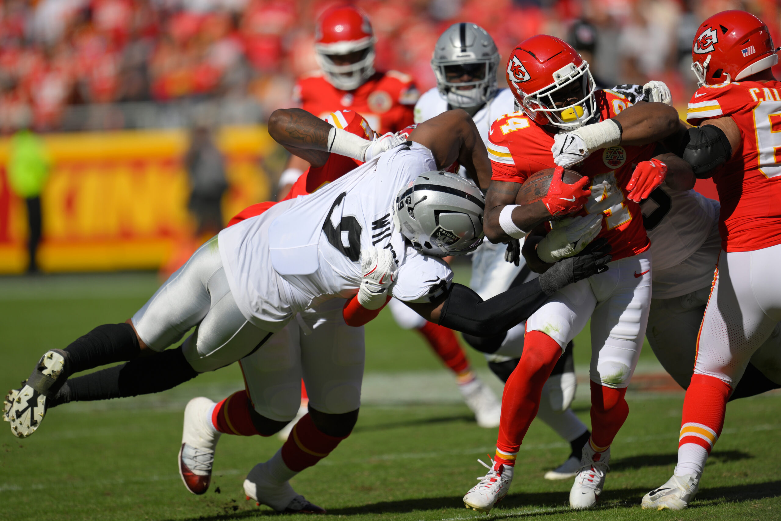 Chiefs could be without starting left side of offensive line against ...